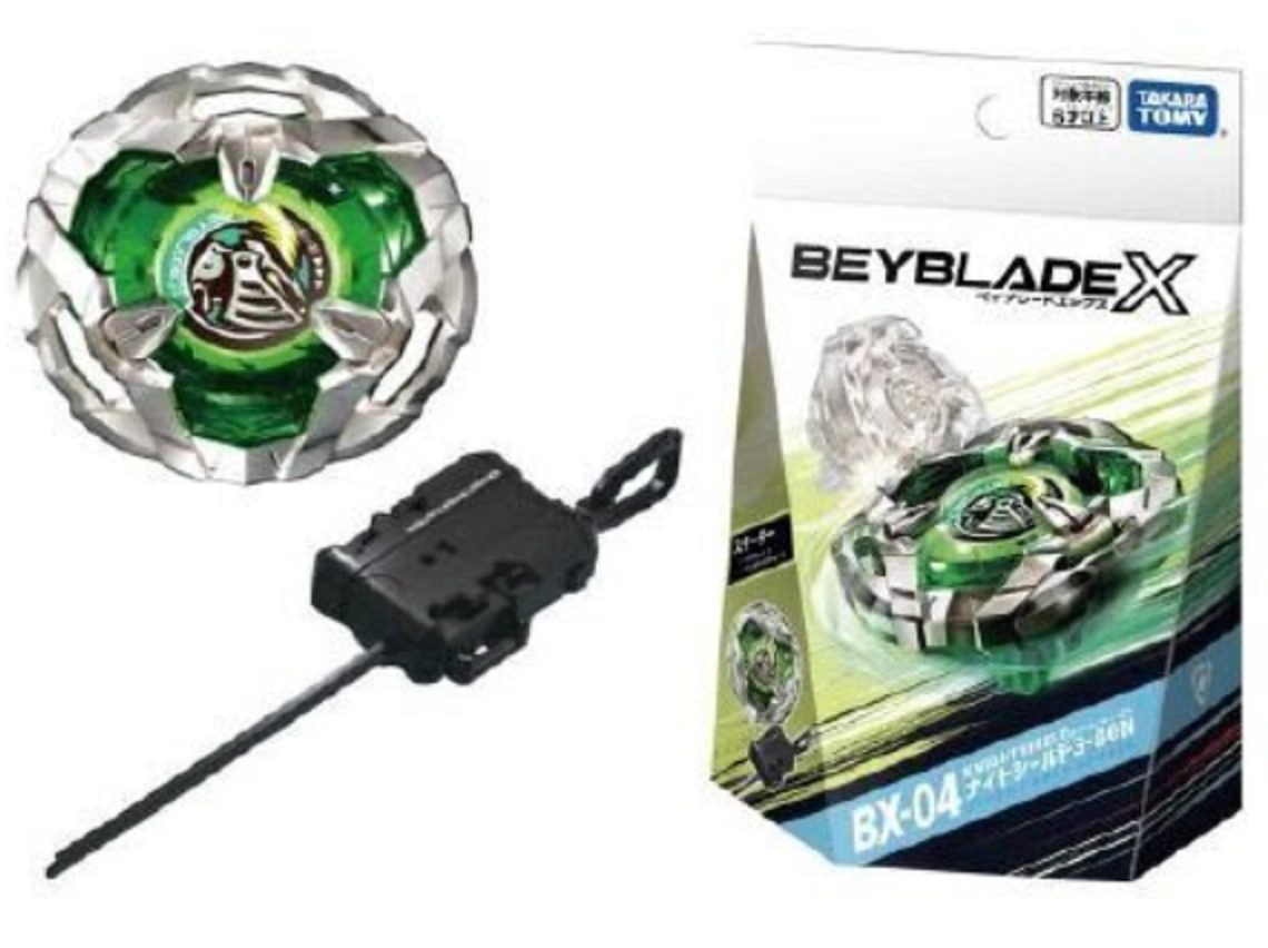 Takara Tomy Beyblade X BX-04 Starter Knight Shield 3-80N – Beyblades & More