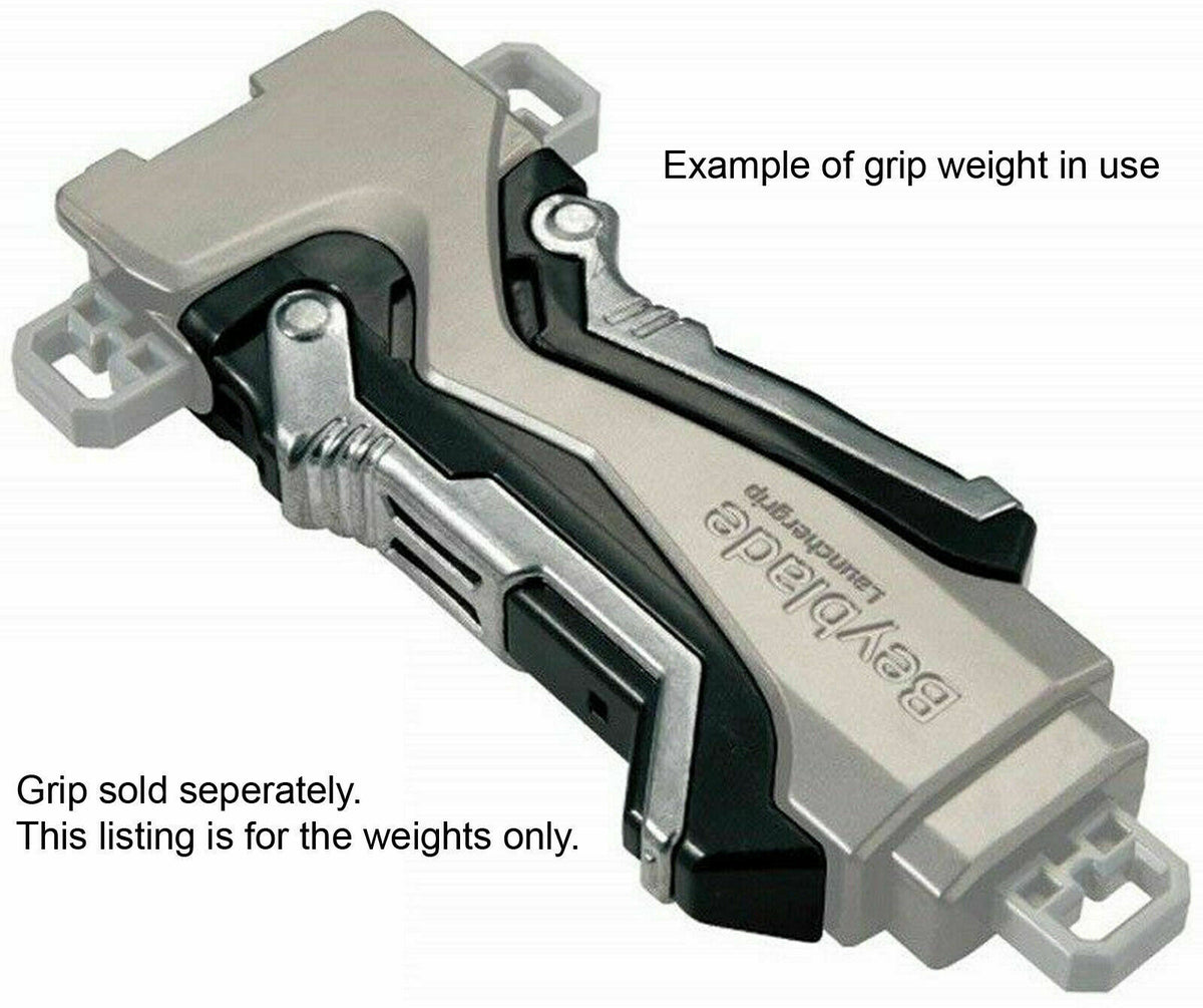 TAKARA TOMY Beyblade Burst B-114 Black Metal Grip Weight, Grip not inc ...